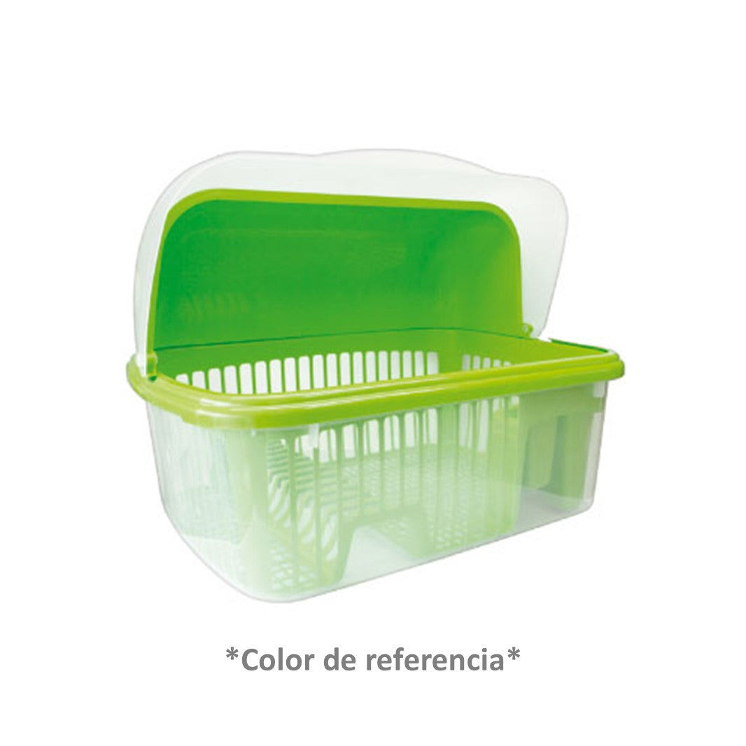 Porta vajilla Gigante con Tapa Cúpula - Azul Hortensia – EBANI