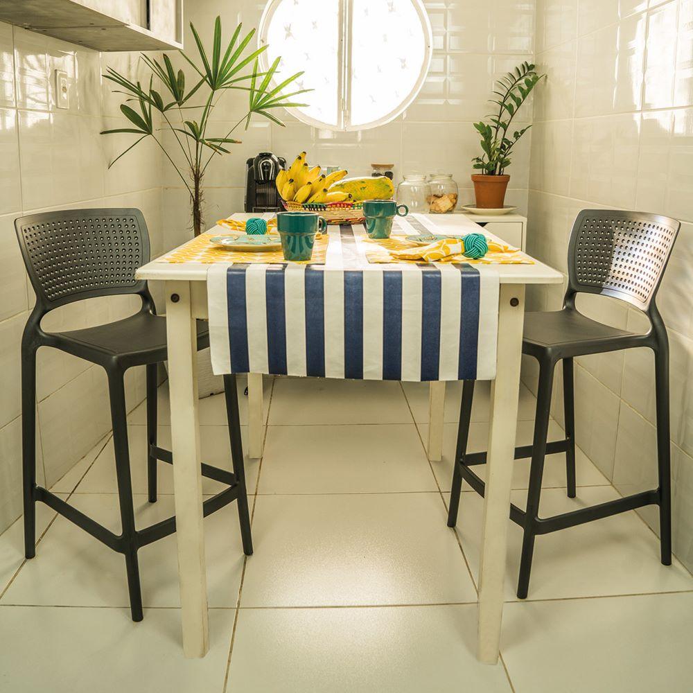 Silla Safira Alta , Grafito – EBANI