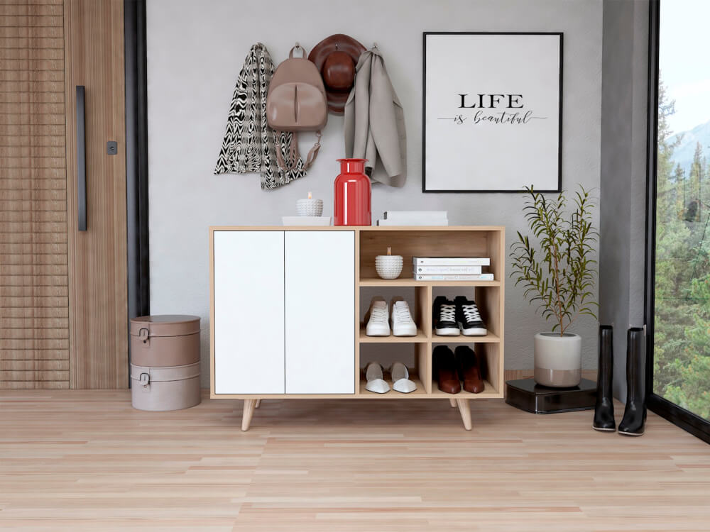 Recibidor Bora Rovere + Blanco – EBANI