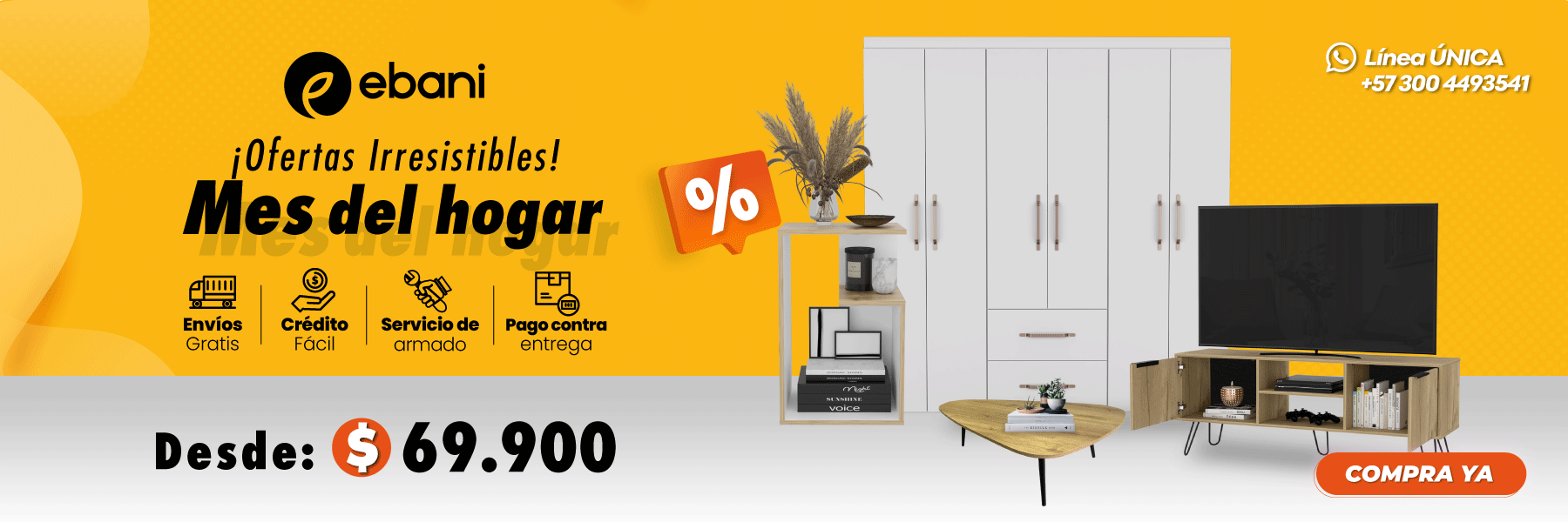 Encuentra el producto ideal para cada rincón de tu hogar – EBANI