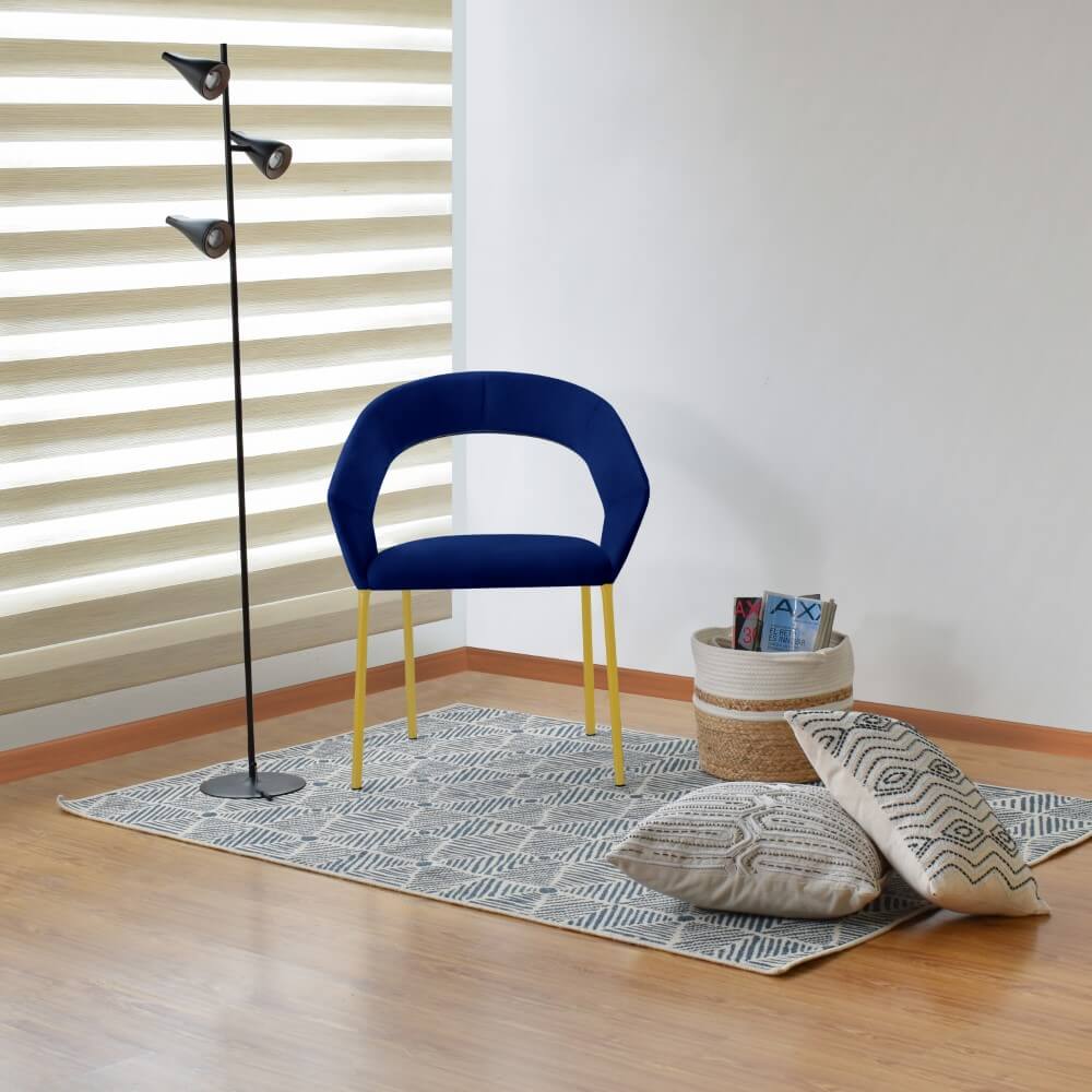 Silla Atenas Tela Azul – EBANI