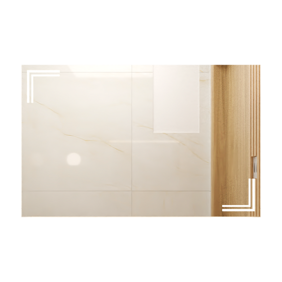 Espejo Rectangular Iberia, con Luz Led – EBANI