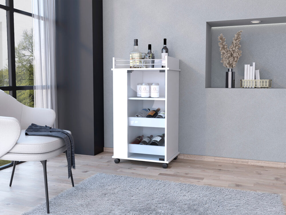 Carro Bar Baltimore Blanco – EBANI