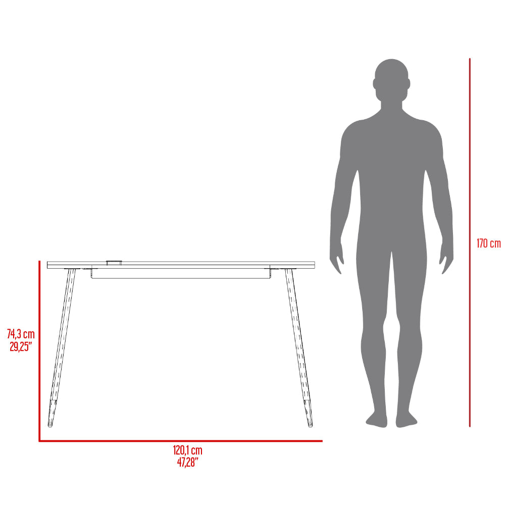 Escritorio Benic Milan Y Wengue – EBANI