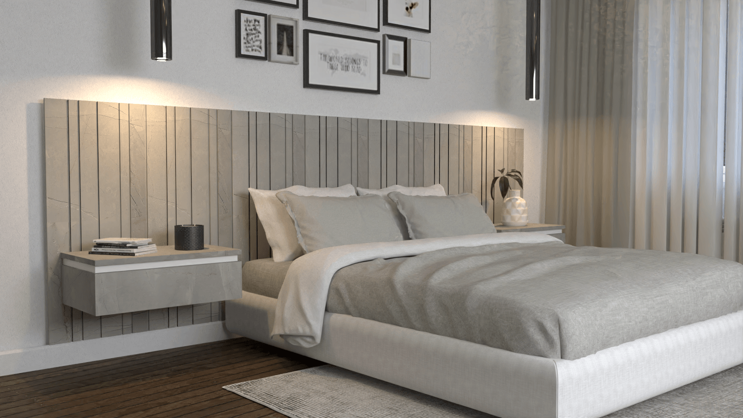 Panel decorativo ranurado agata para decorar tus espacios x2 – EBANI